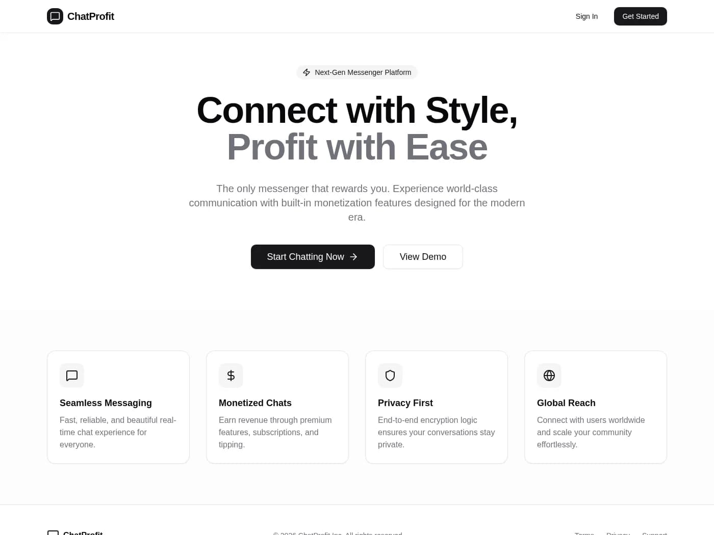 ChatProfit Messenger