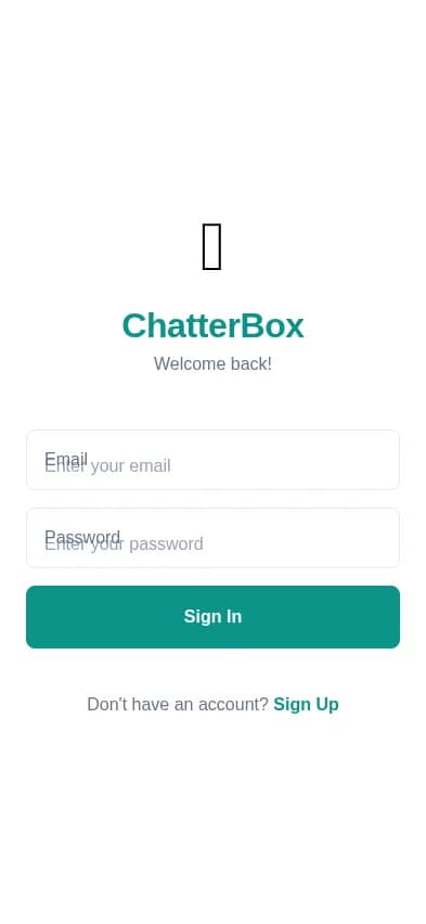 ChatterBox Messenger