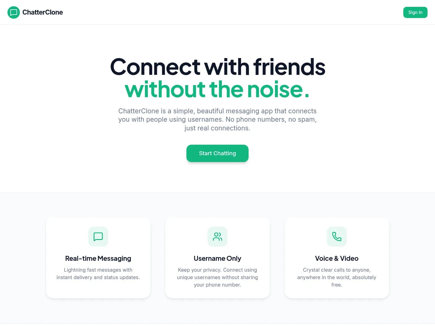 ChatterClone