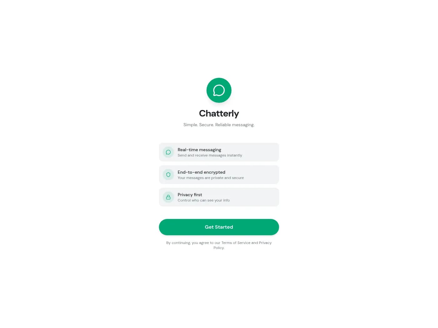 Chatterly Messenger