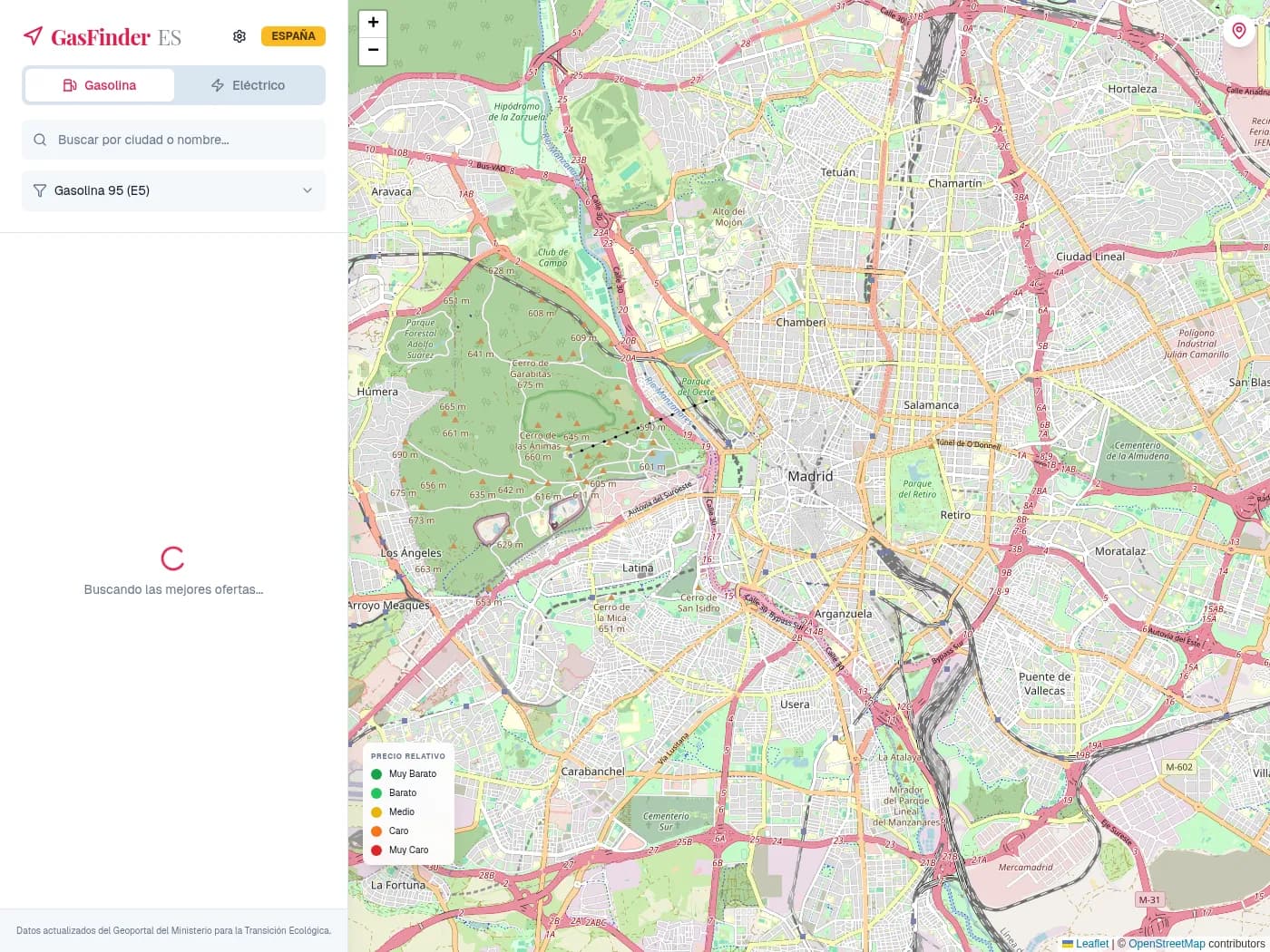GasFinder Web App
