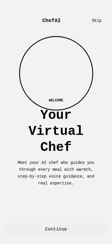 ChefAI Kitchen Buddy