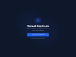 ChemLab Experiments App