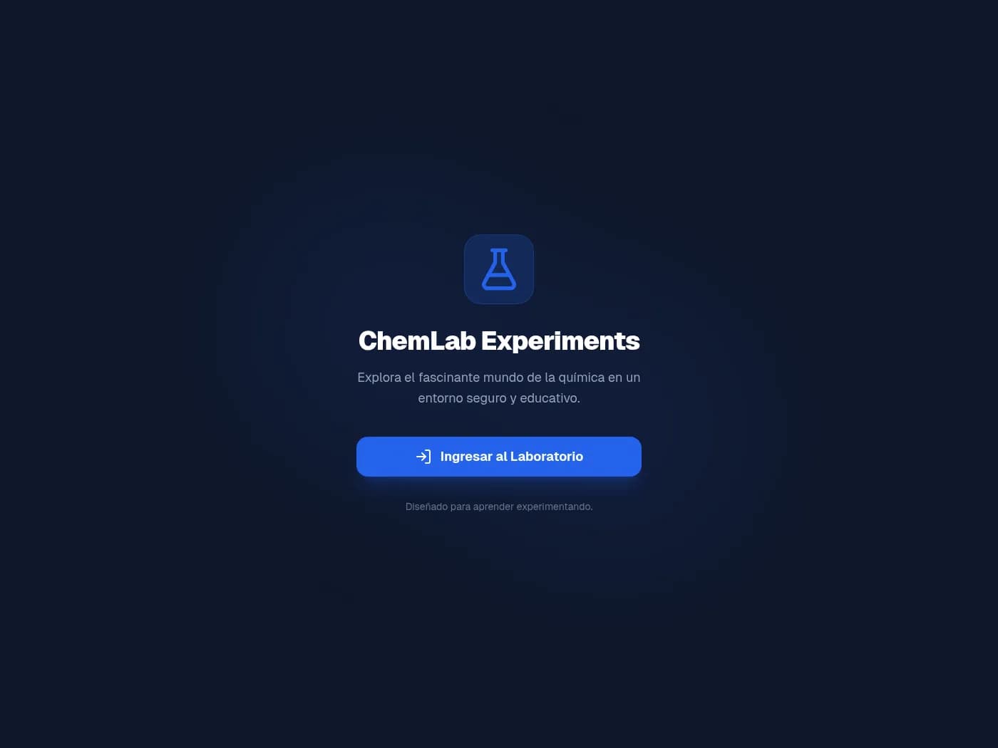 ChemLab Experiments App
