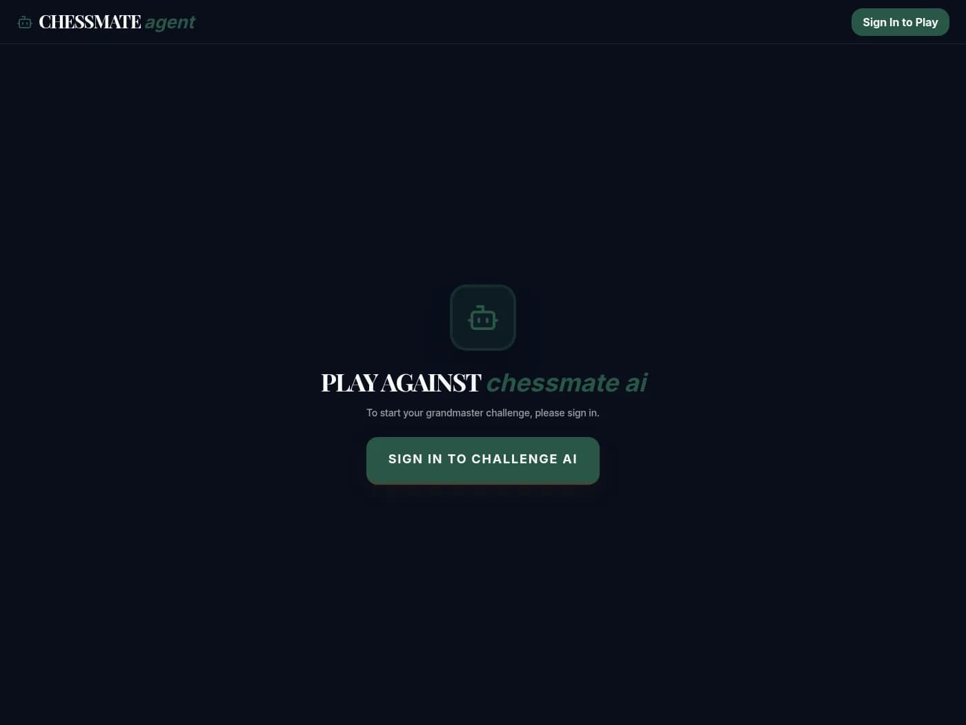 ChessMate Agent