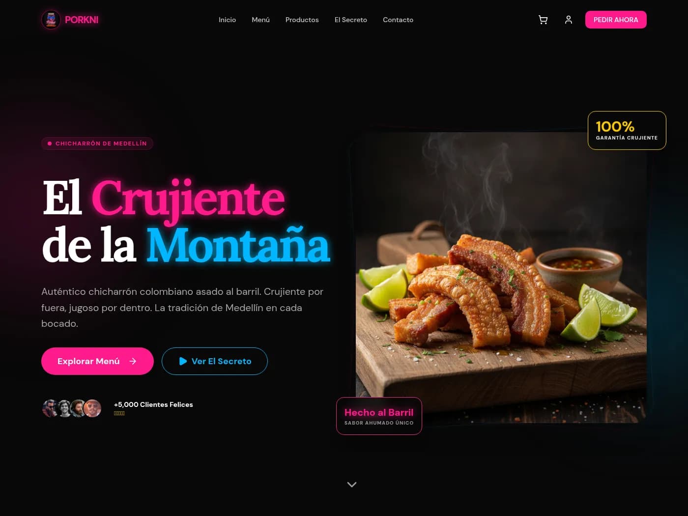 Crispy Chicharron Page