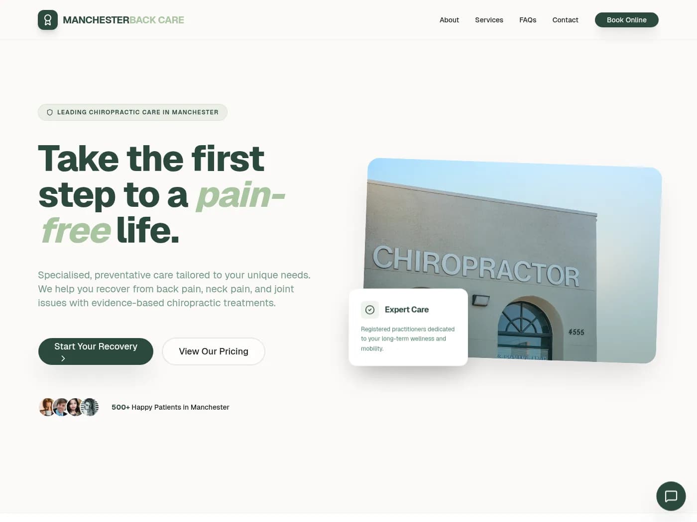 ChiroCare Chat Assistant
