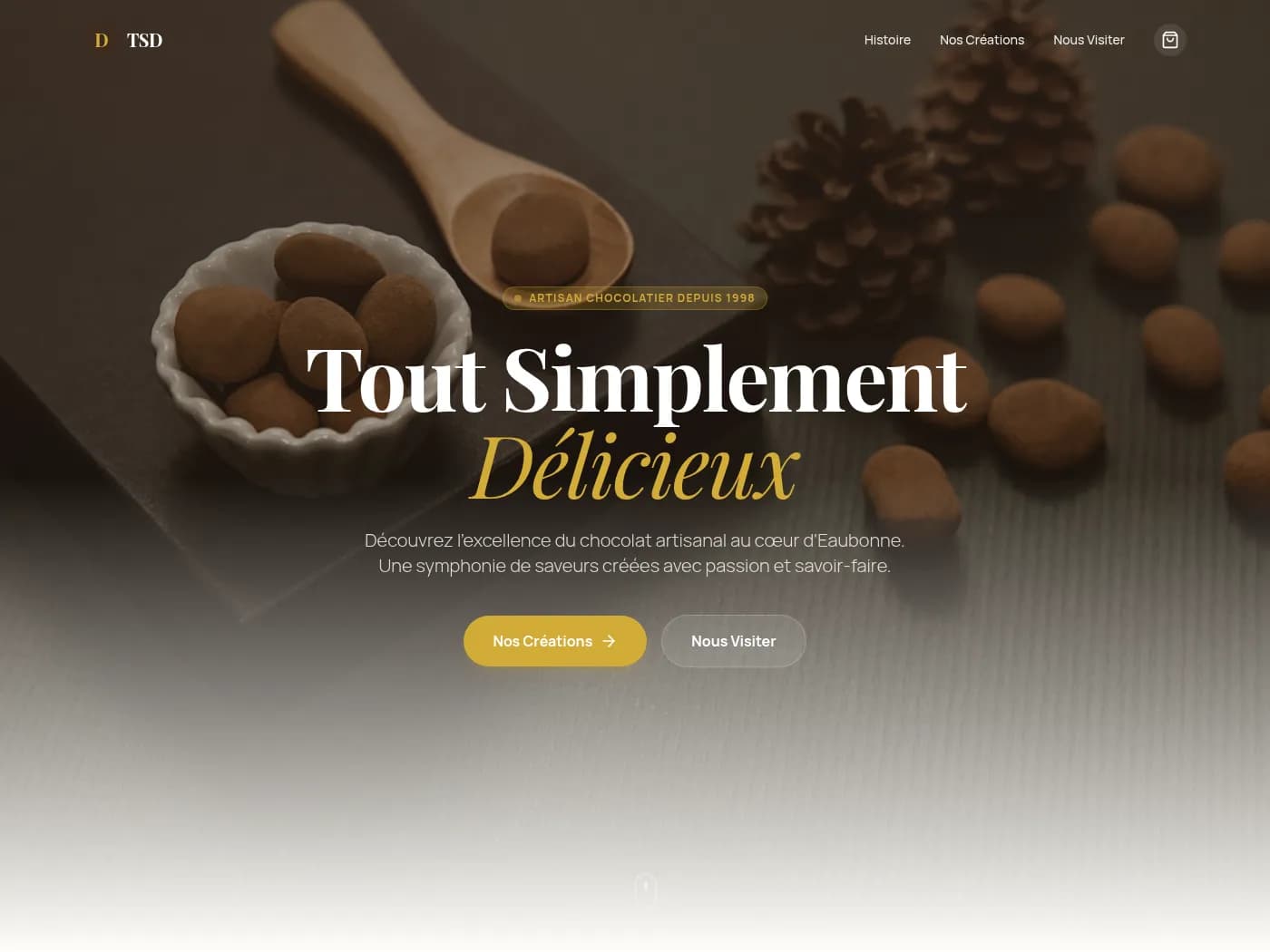 ChocoArtisan Vitrine