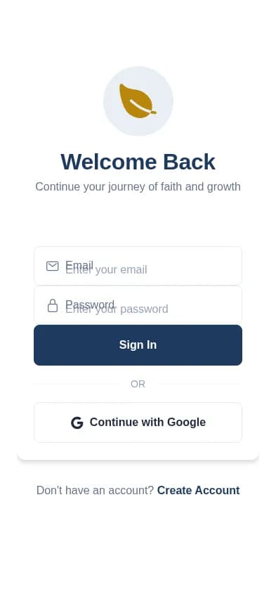 Faithful Growth App