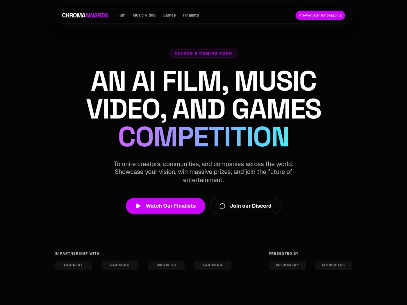 Chroma Awards Clone