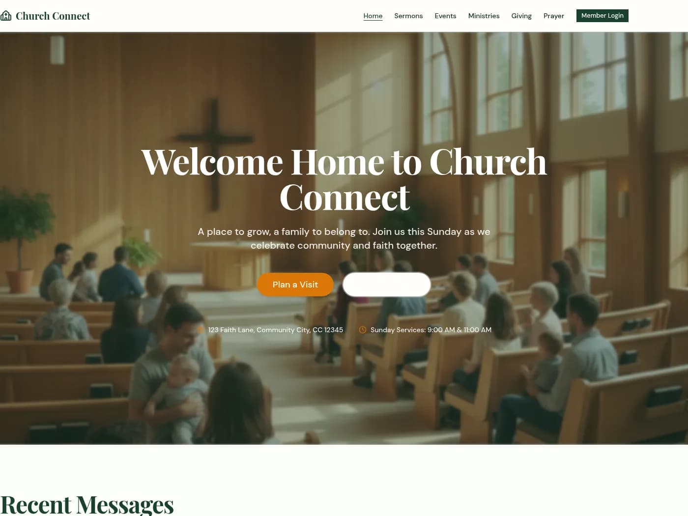 Church Connect Web