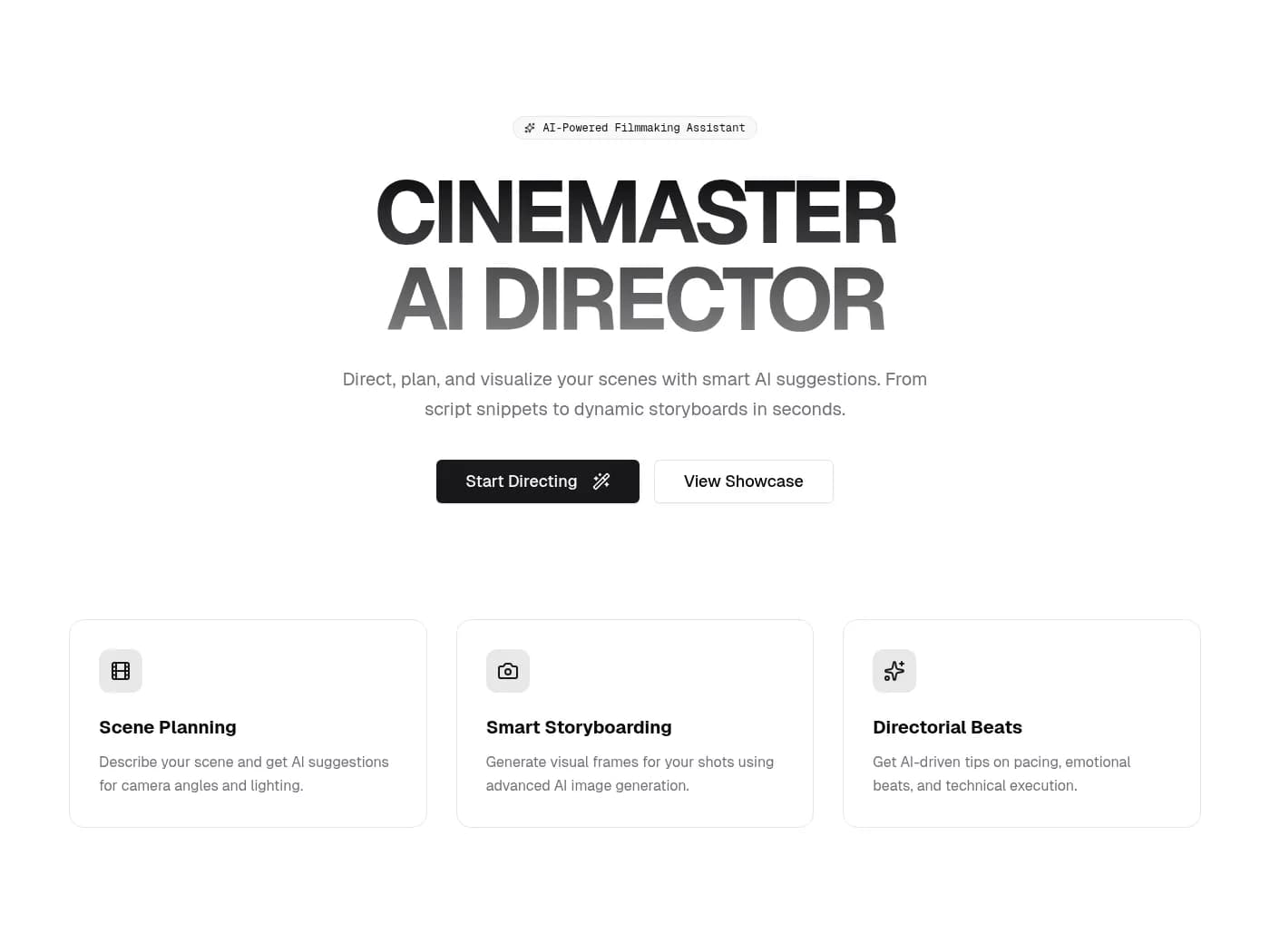 CineMaster AI Director