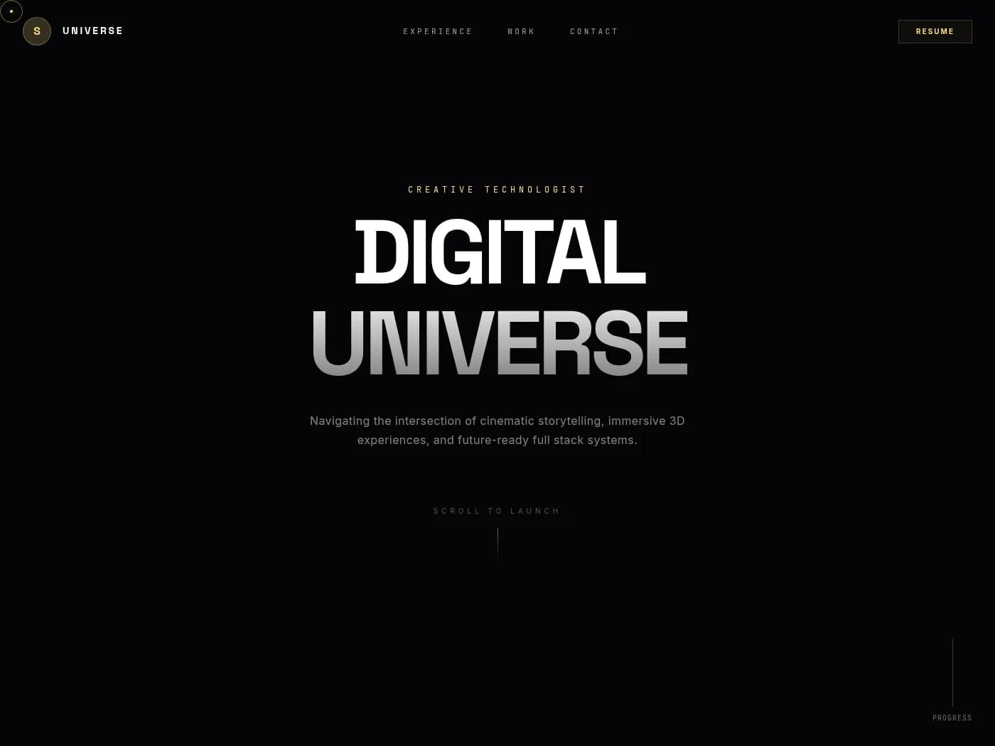 Cinematic Digital Universe Portfolio