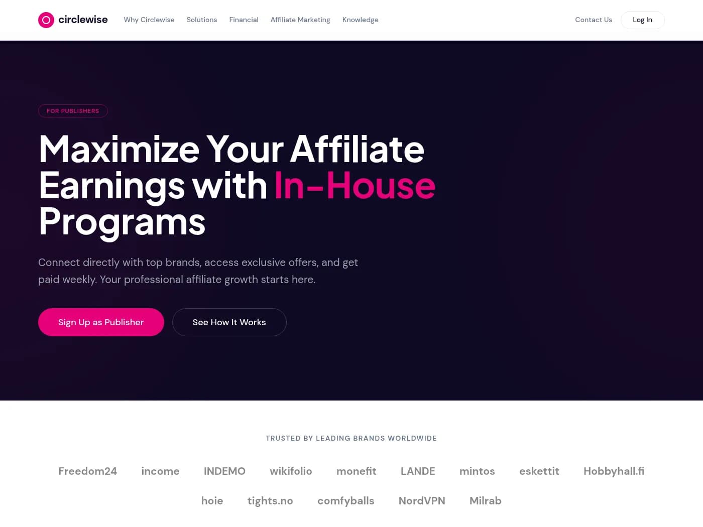 Circlewise Publishers Page