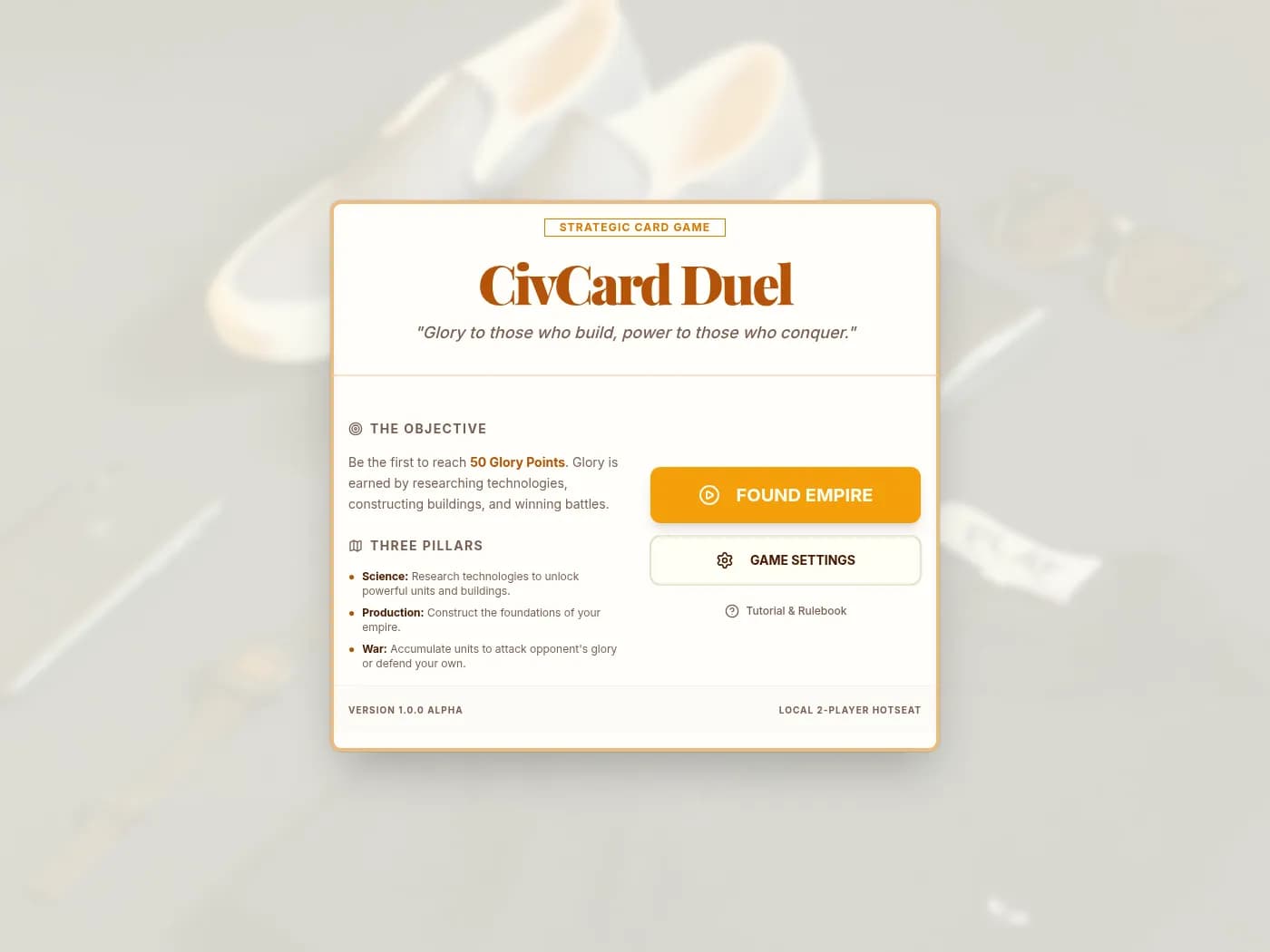 CivCard Duel