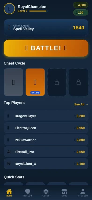 Clash Royale Clone