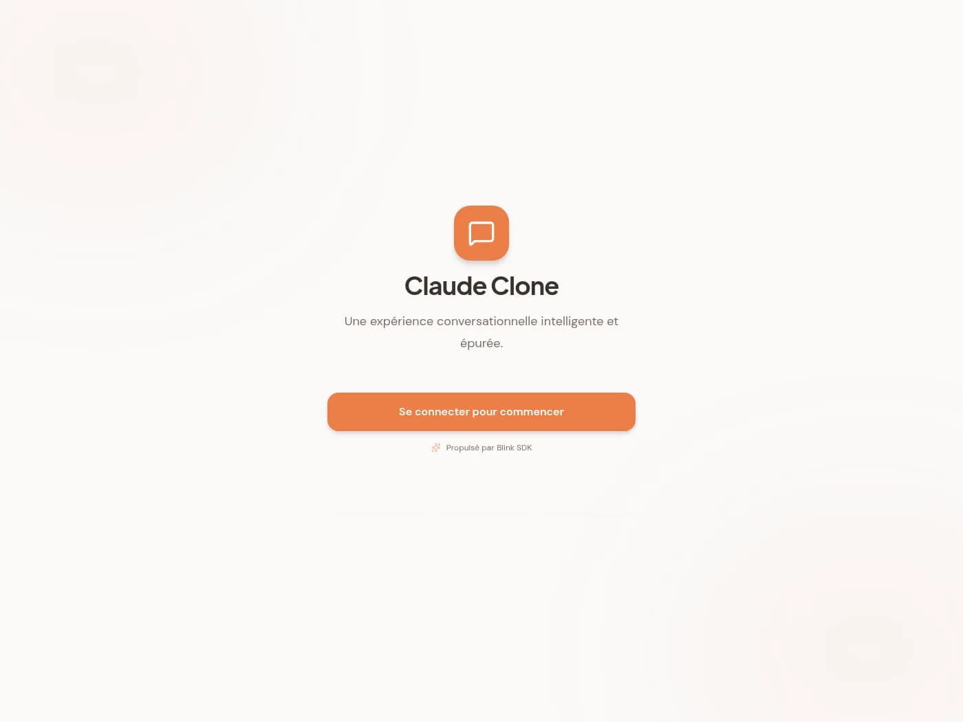 Claude Clone Web