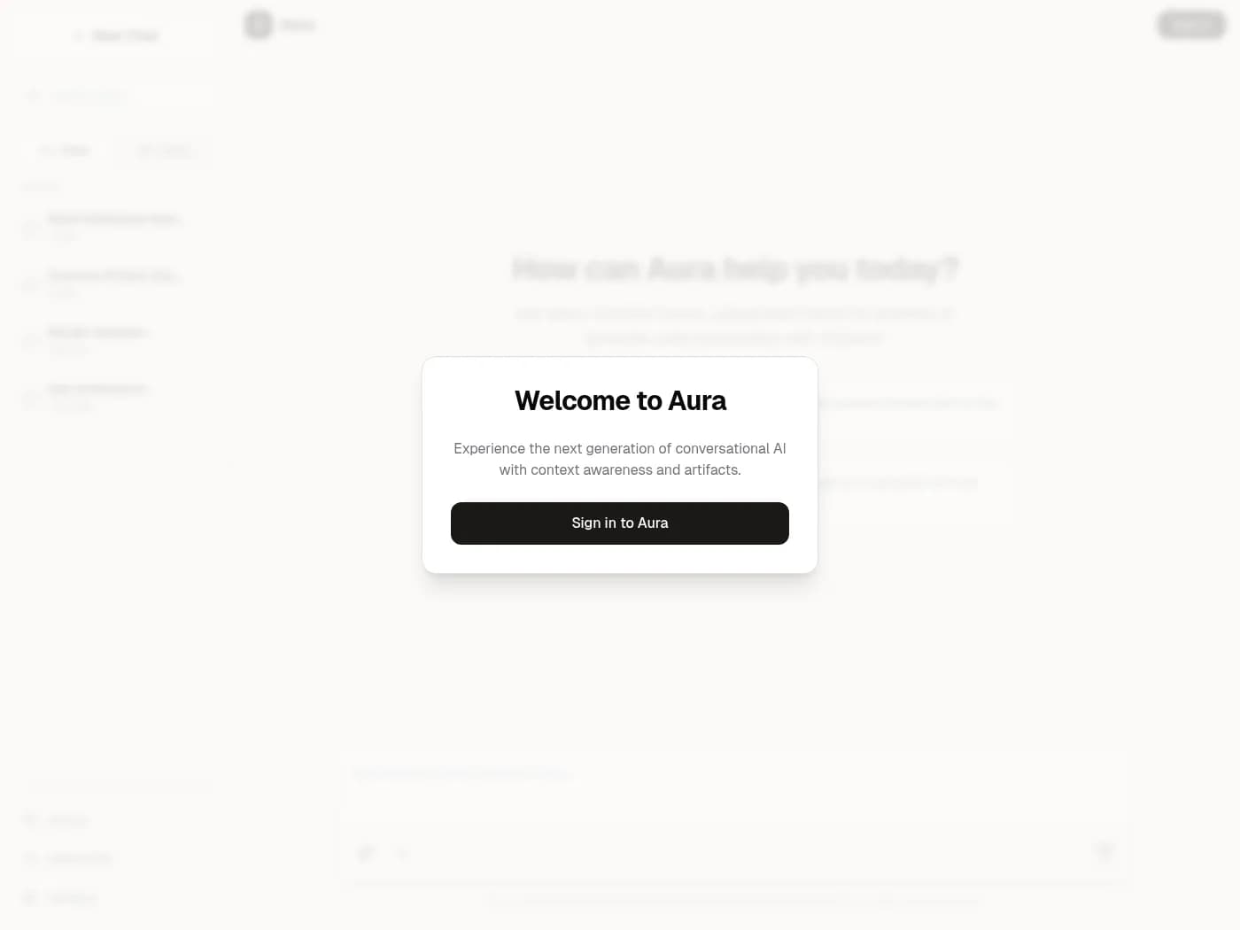 Claude-Inspired AI Web App