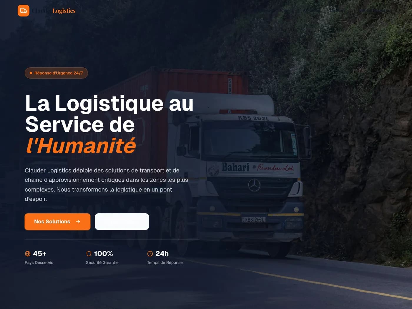 Clauder Logistics Site