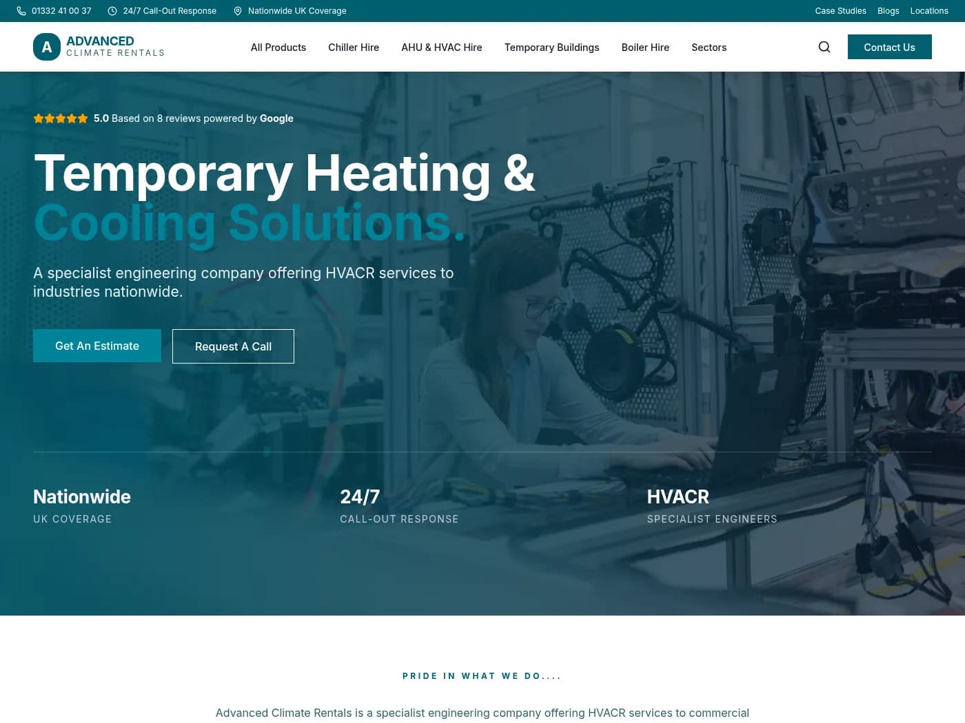 Clean HomePage Template