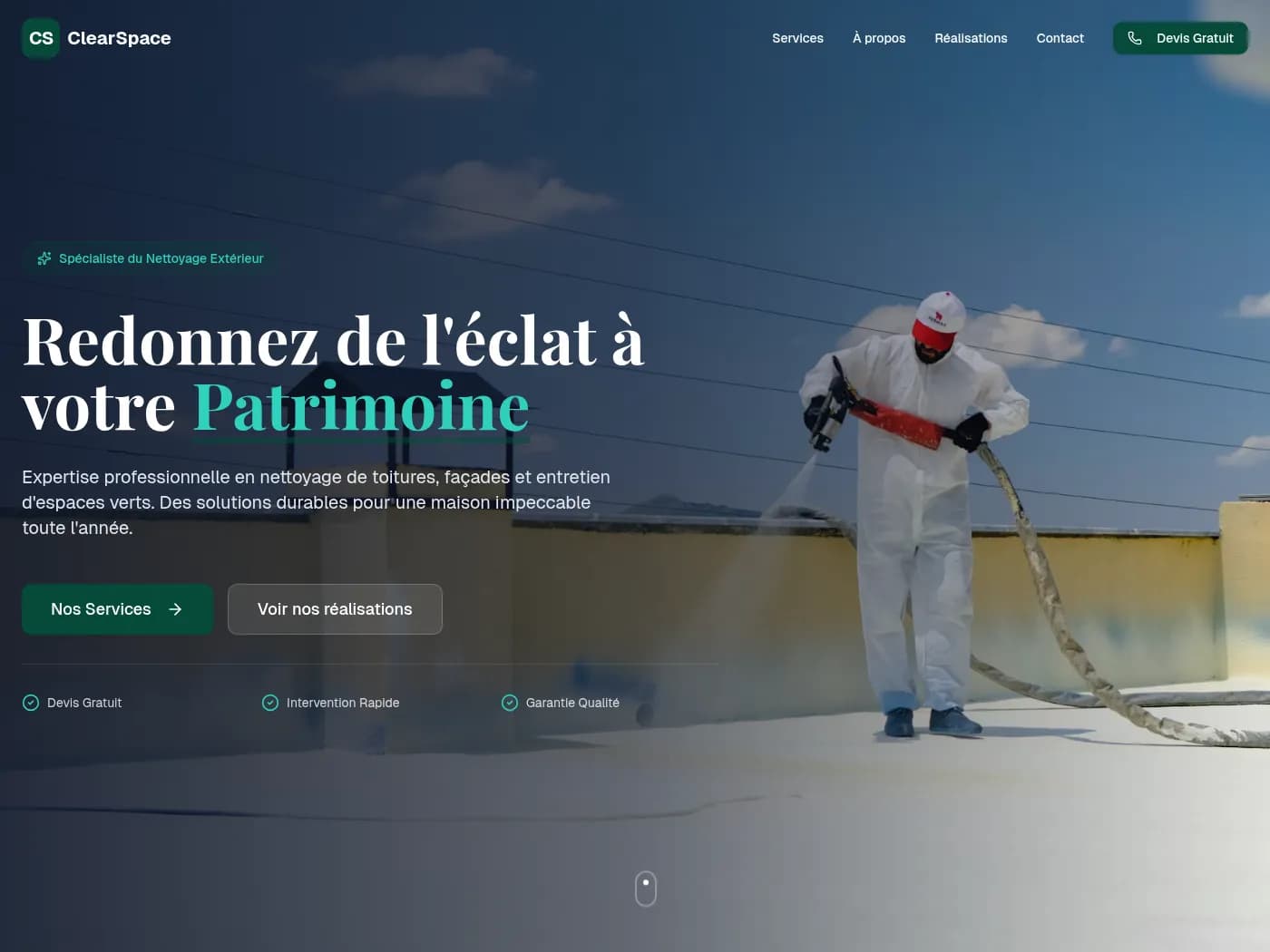 ClearSpace Services Site