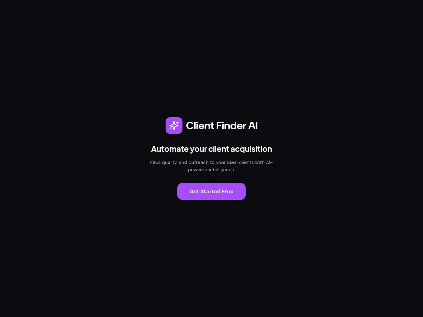 Client Finder AI