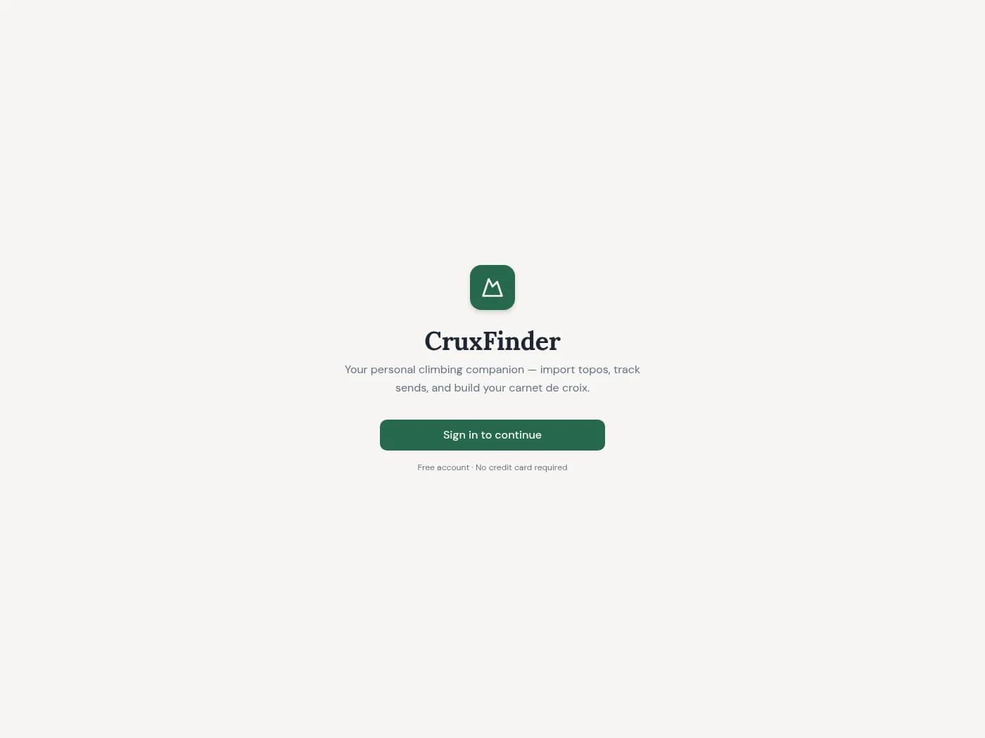 CruxFinder