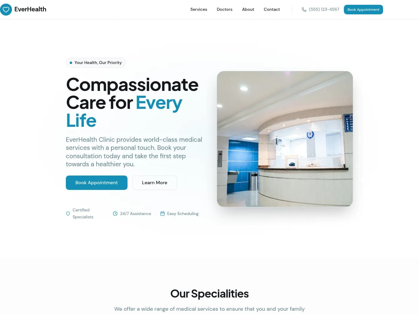 EverHealth Clinic Web