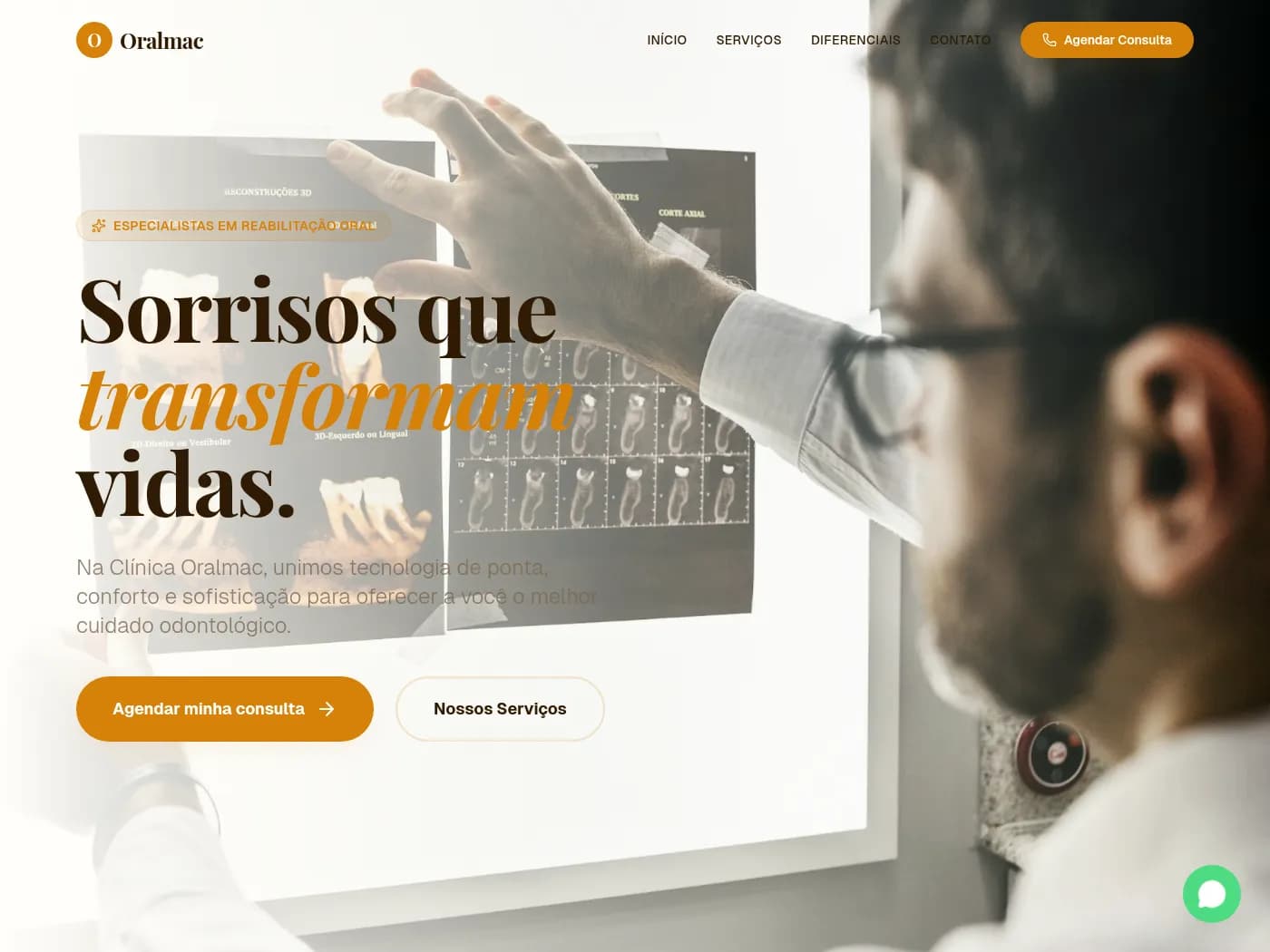Clínica Oralmac Site