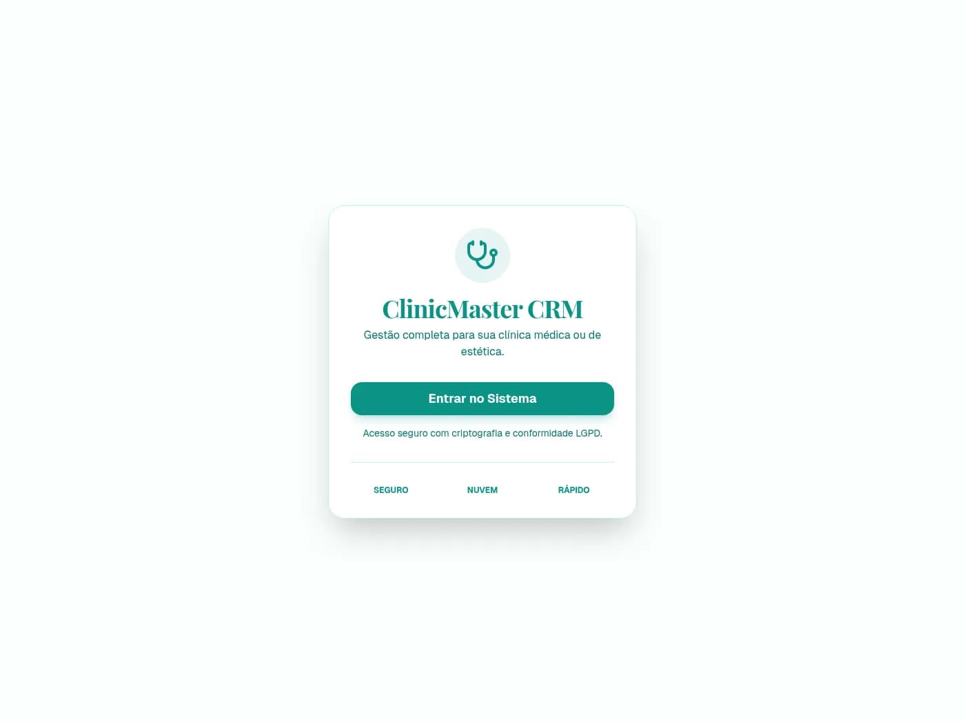 ClinicMaster CRM