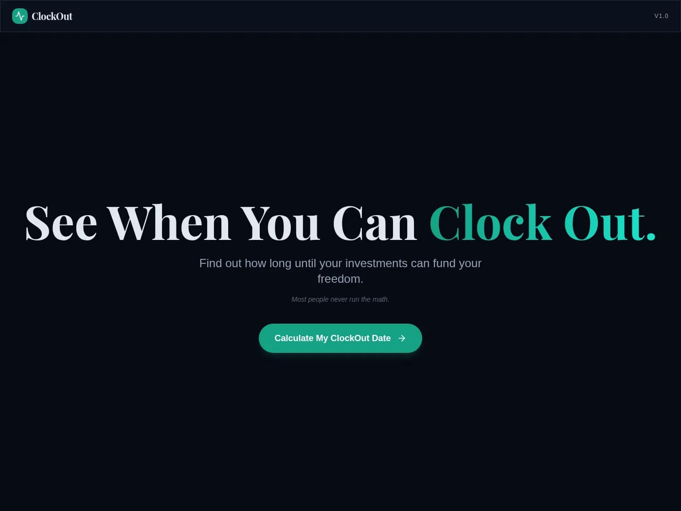 ClockOut Simulator