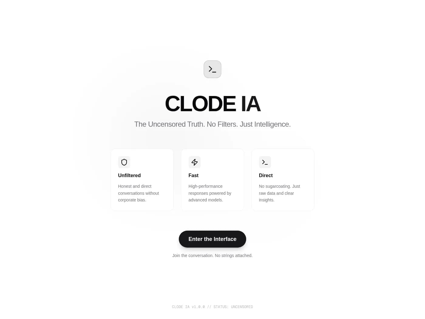 Clode IA Uncensored