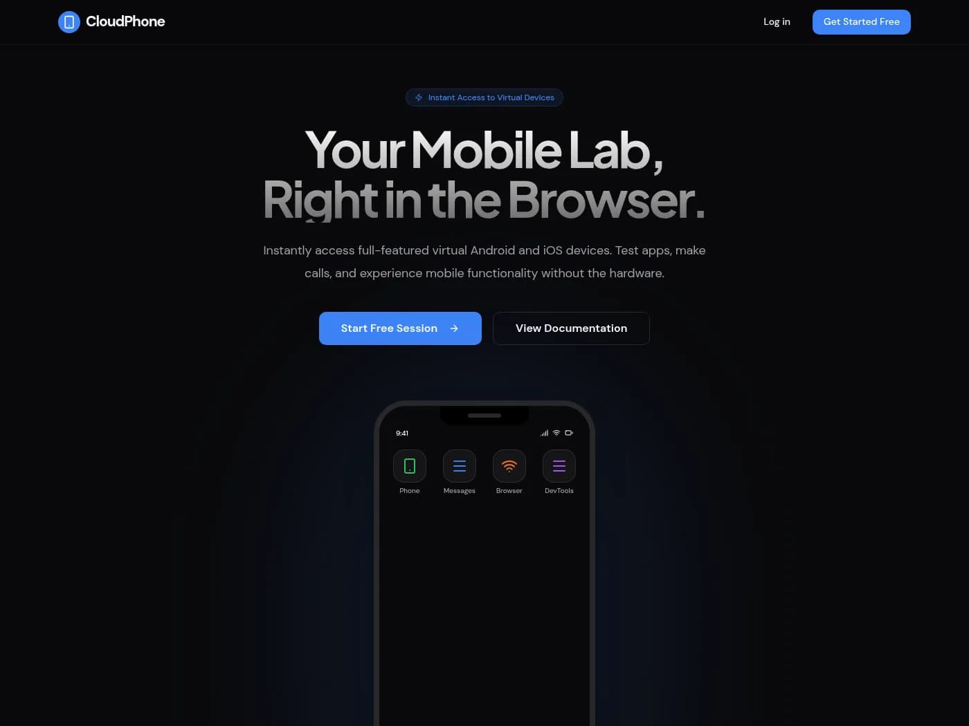 CloudPhone Browser