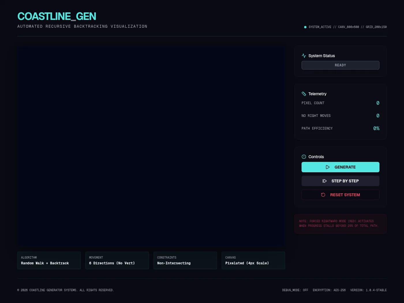 Coastline Generator