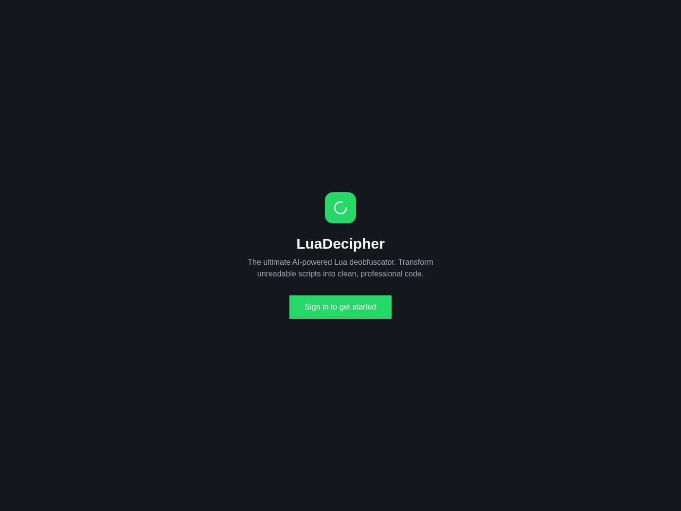 Code Deobfuscator