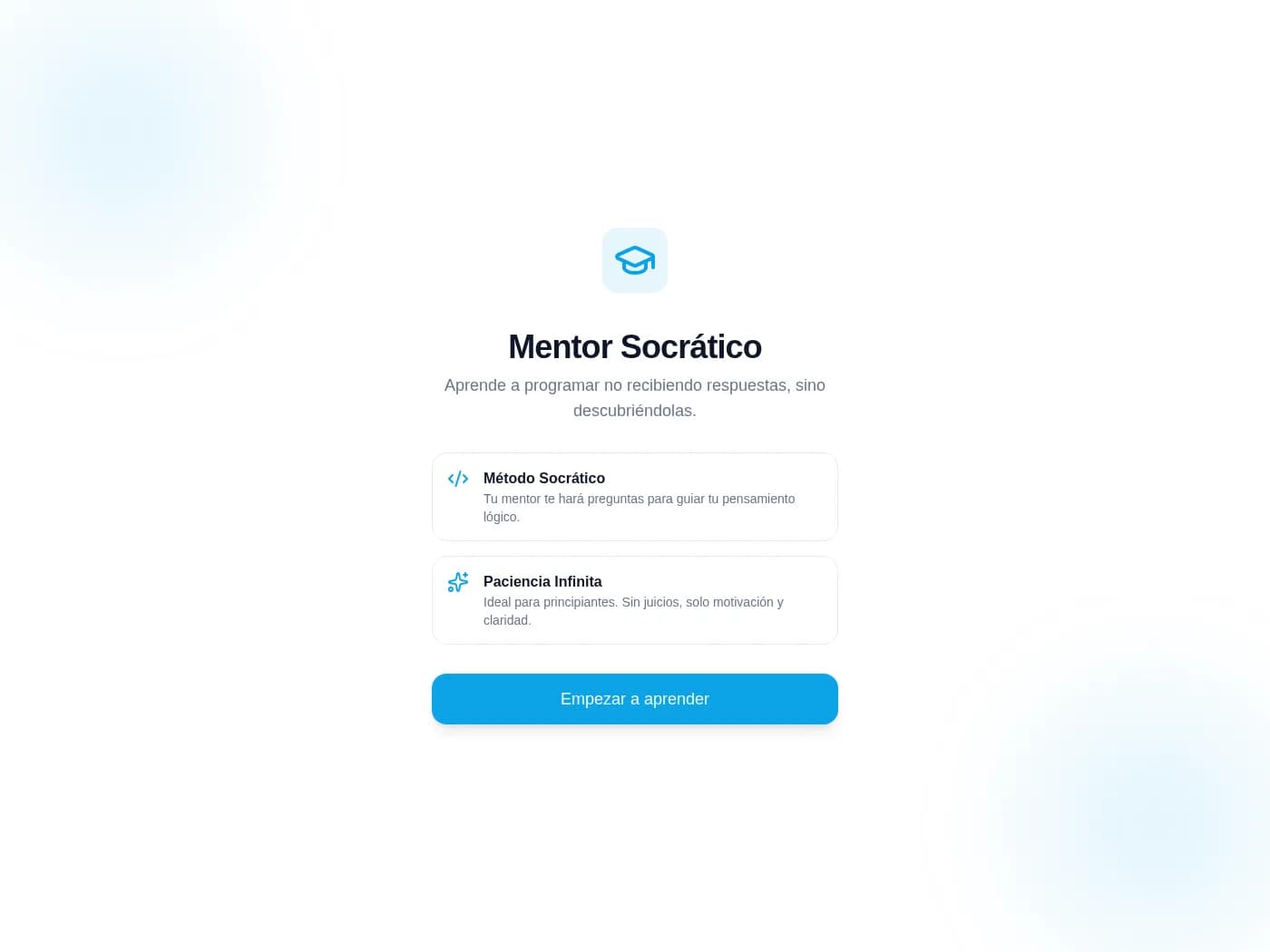 Socratic Coding Mentor