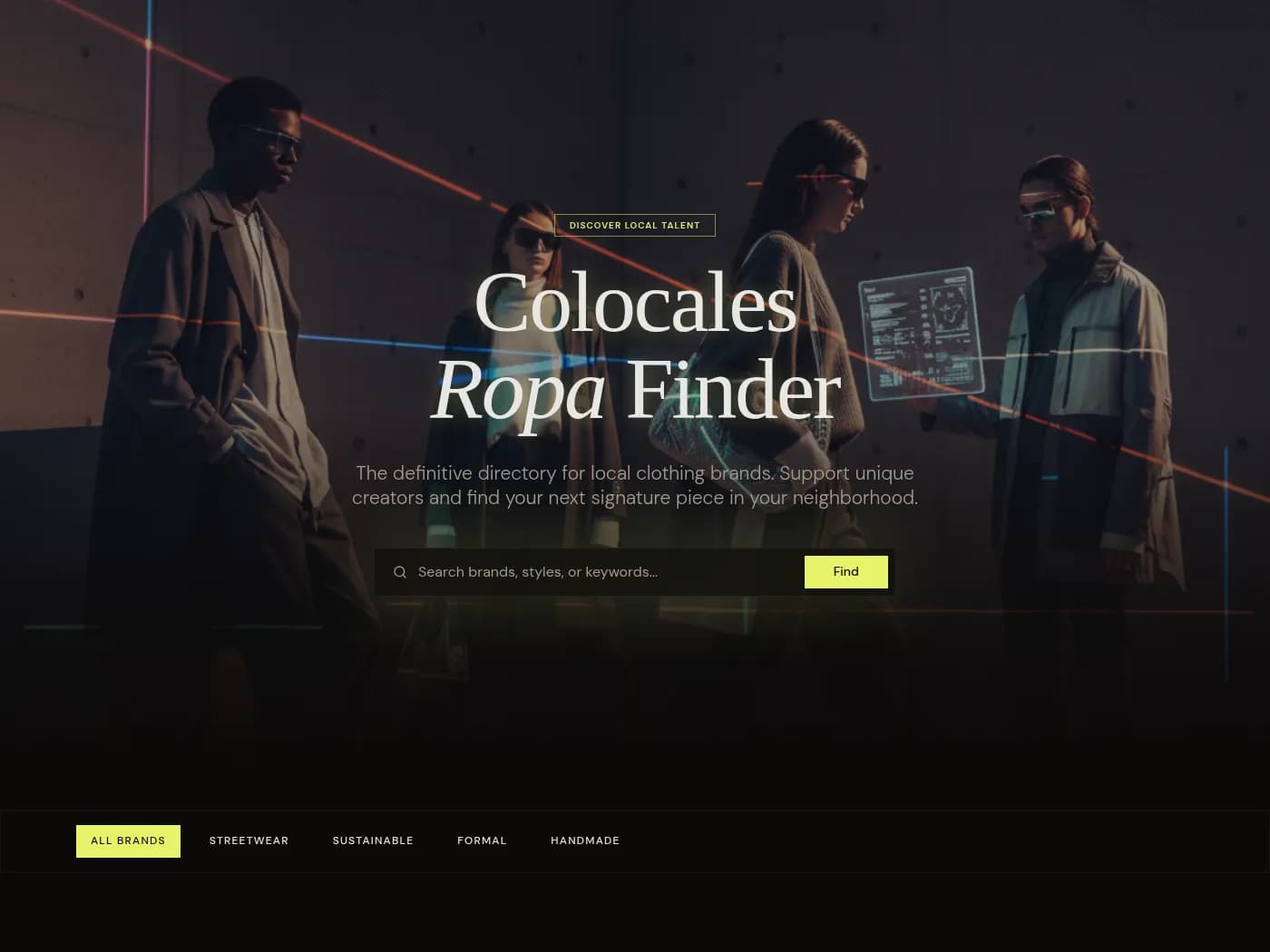 Colocales Ropa Finder