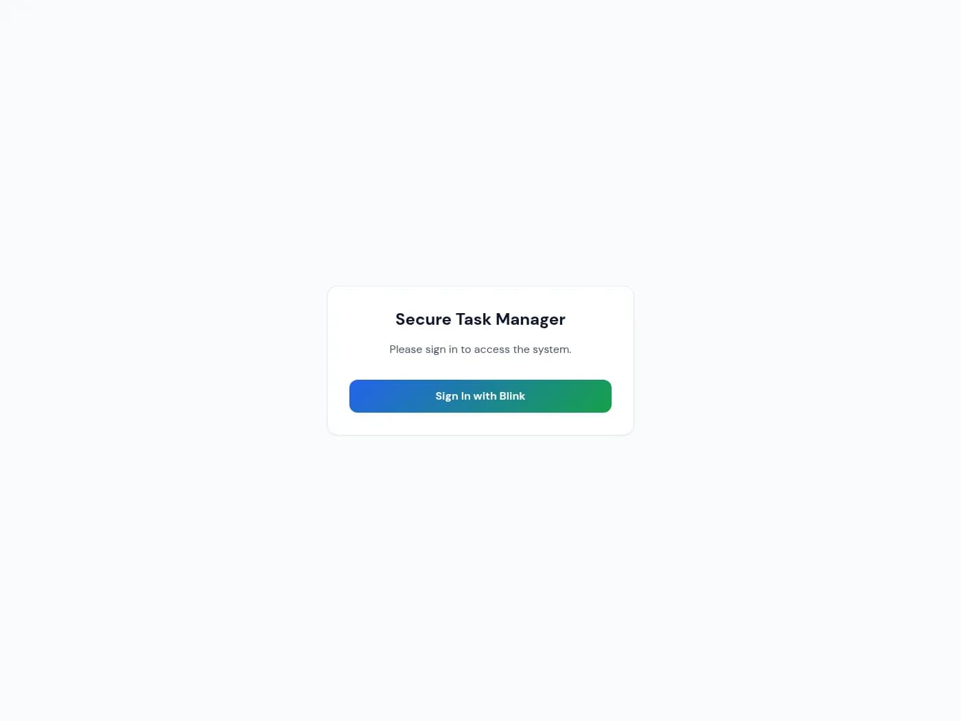 Company Task Manager