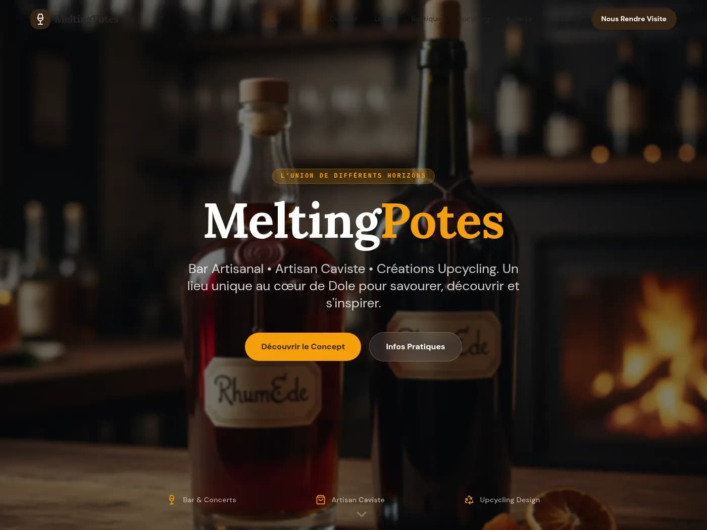 Le Comptoir Site Vitrine