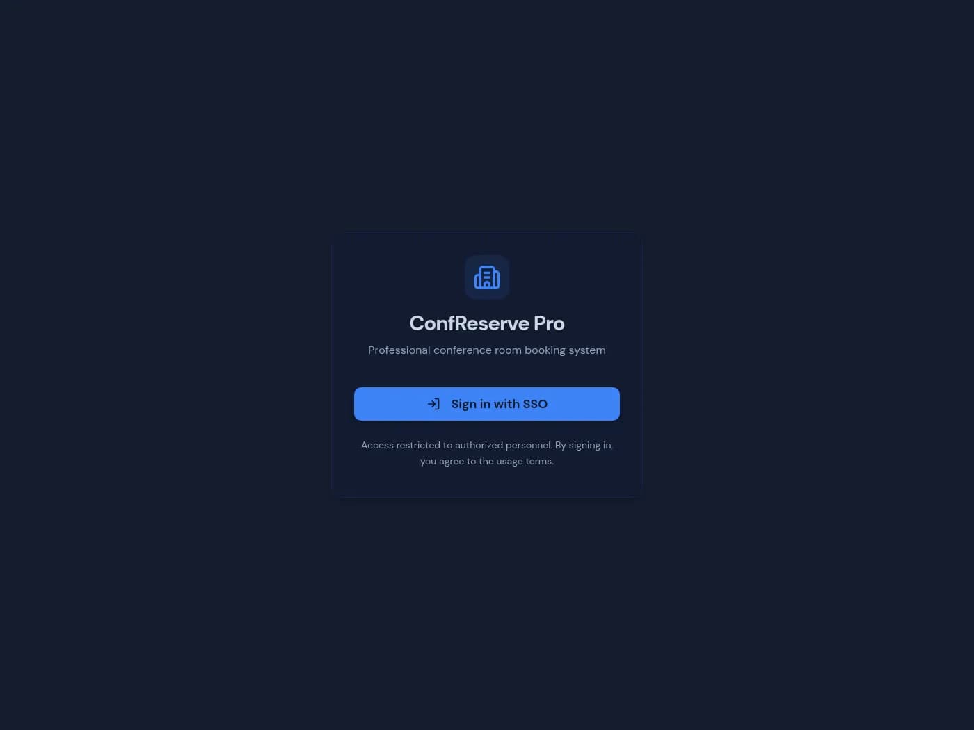 ConfReserve Pro