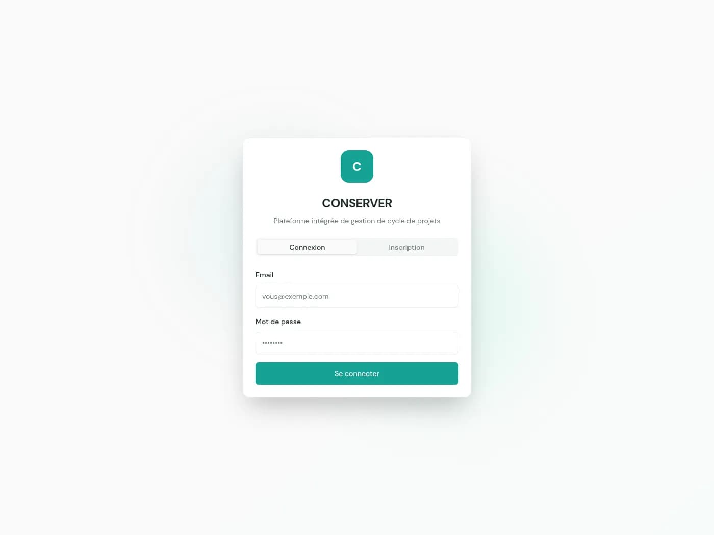CONSERVER Project Suite