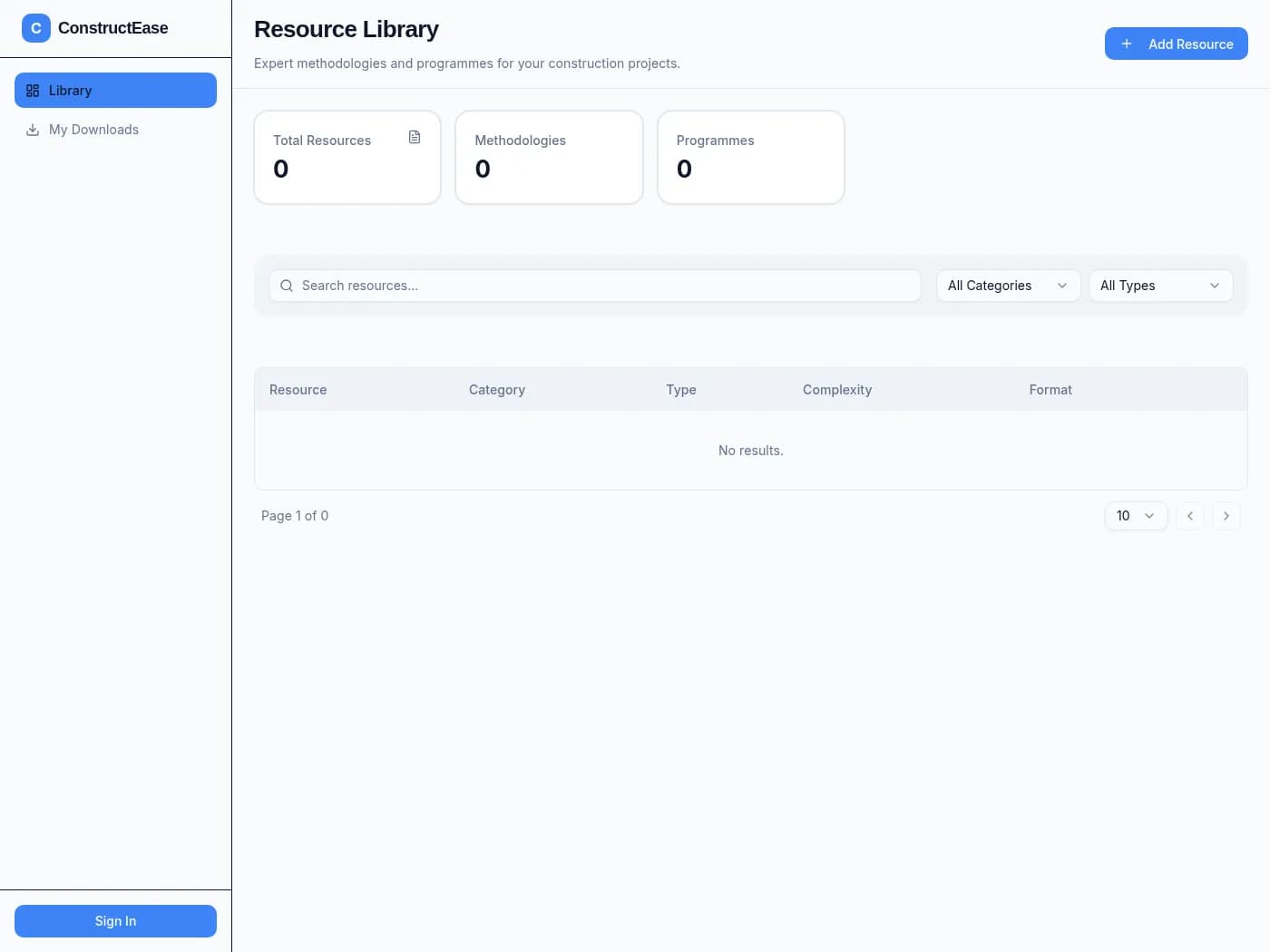 ConstructEase Downloads