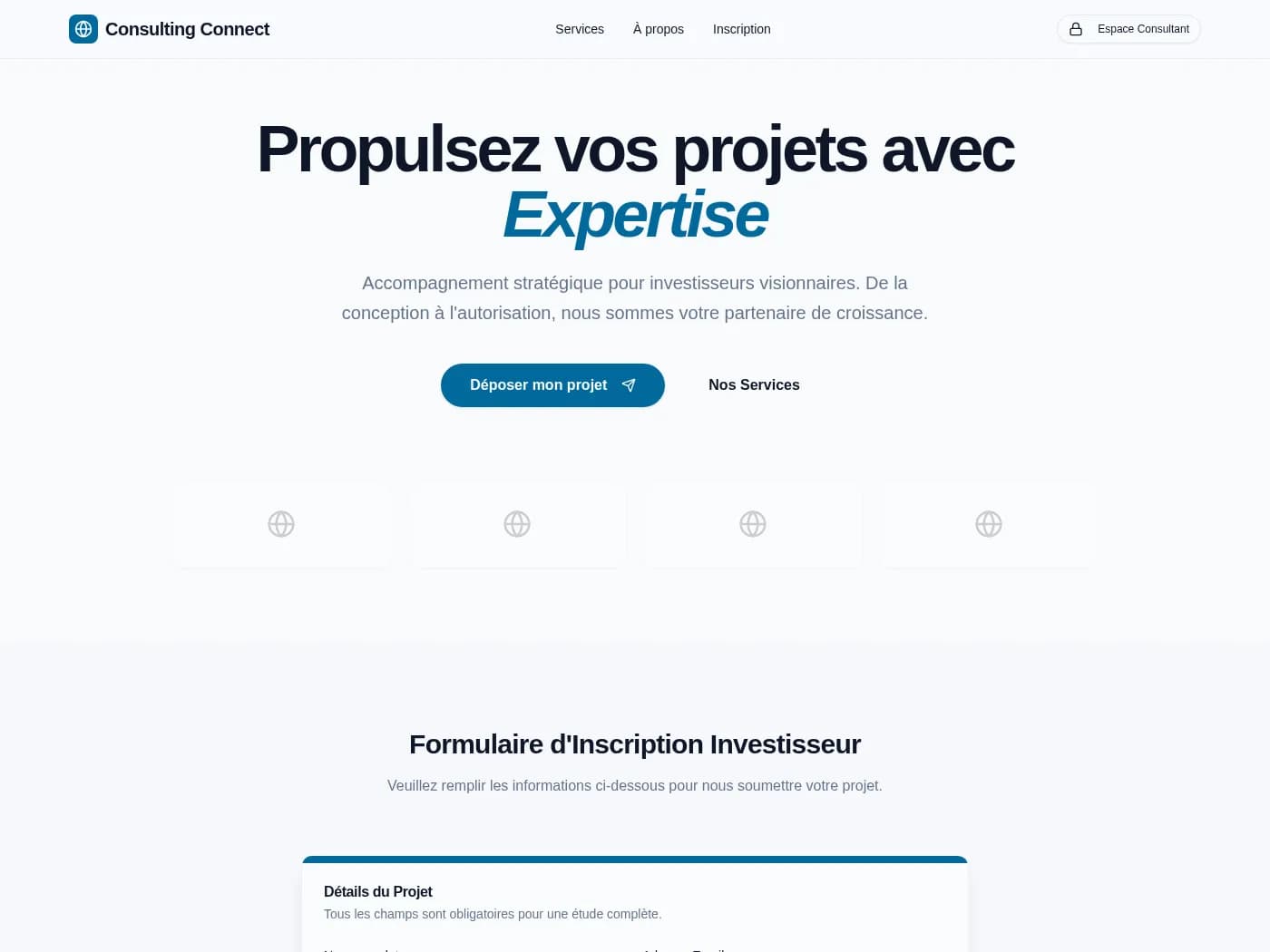 Consulting Connect Portal