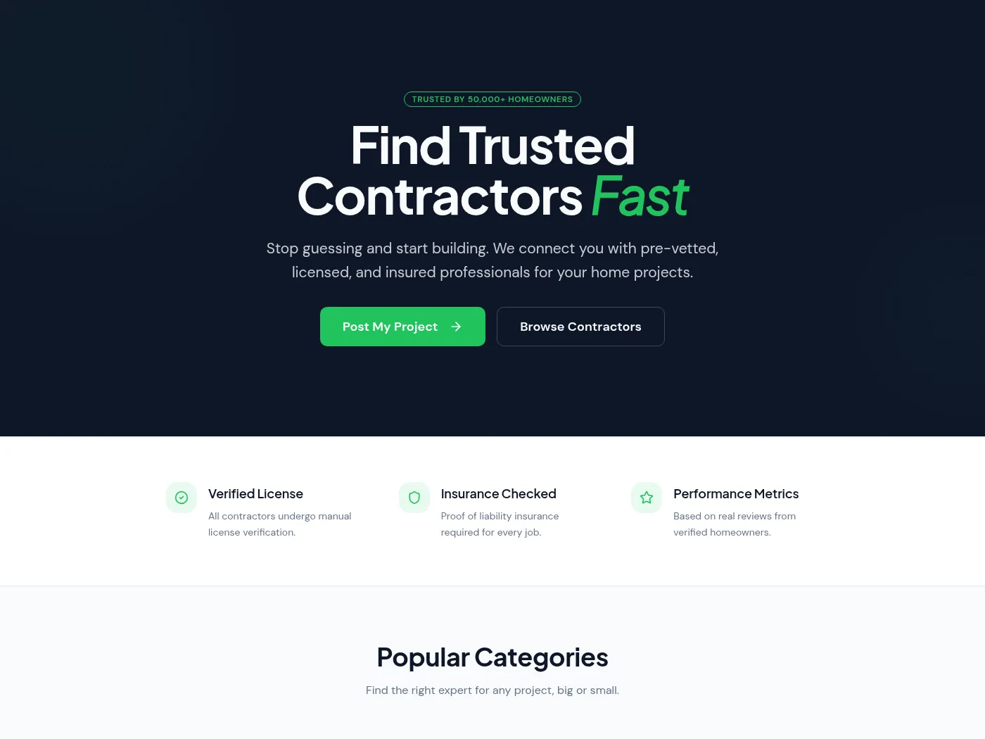 Contractor Connection