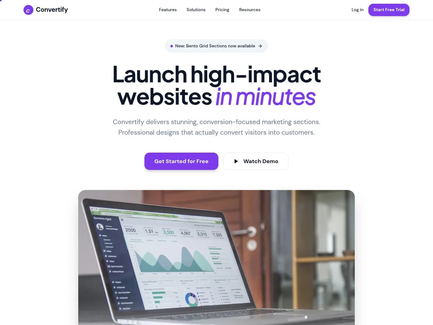 Convertify Landing Kit