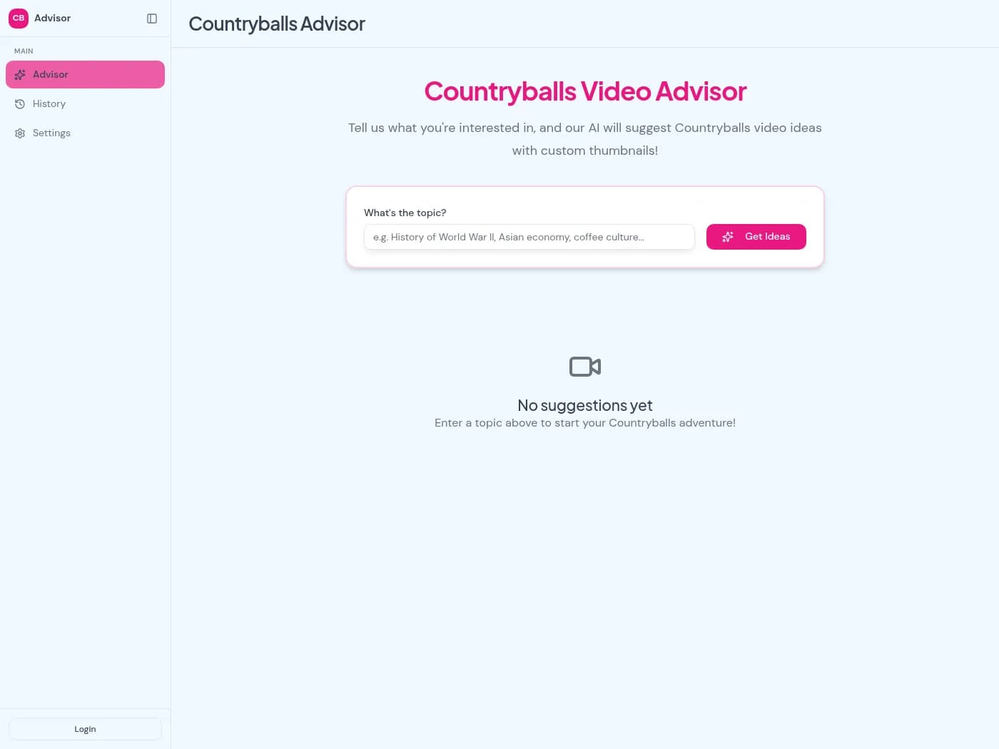 Countryballs Video Advisor