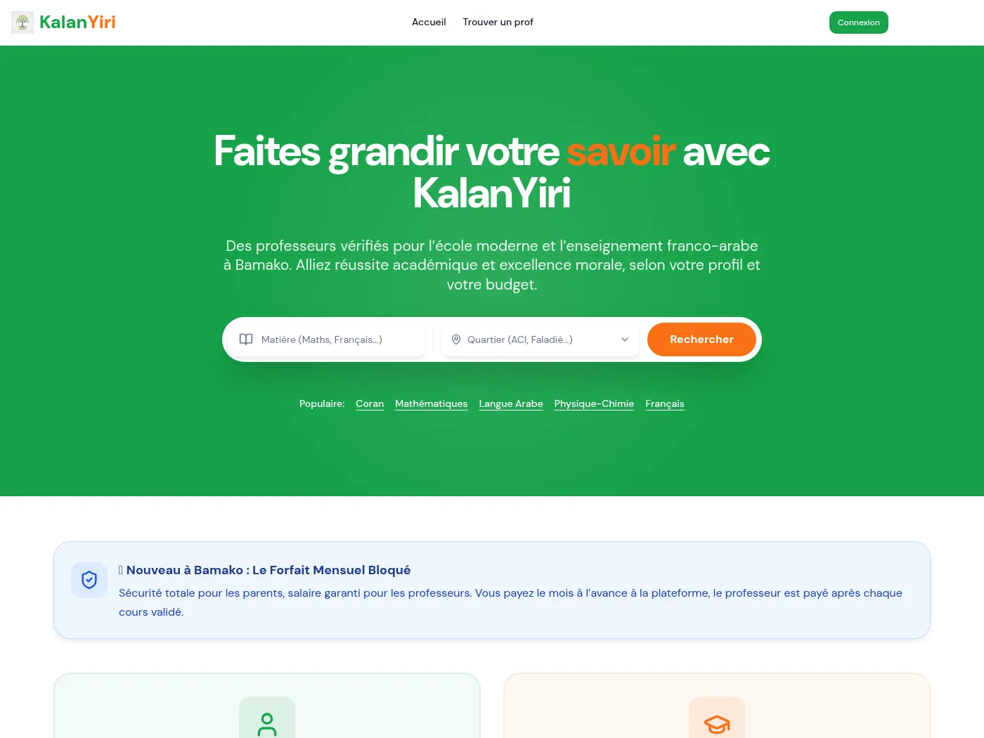 CoursBko Marketplace