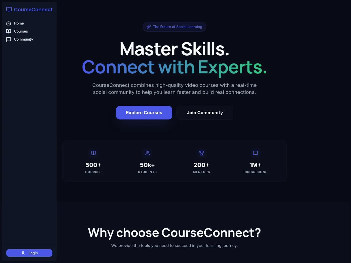 CourseConnect Platform
