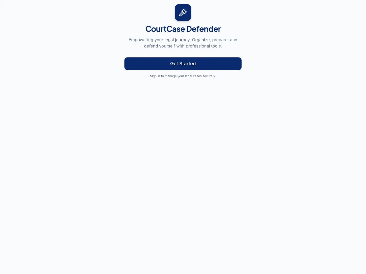 CourtCase Defender