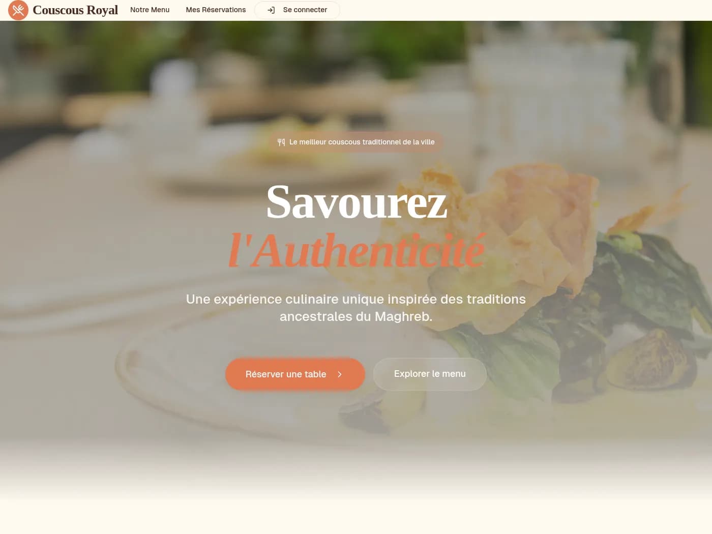 Couscous Bistro Booking